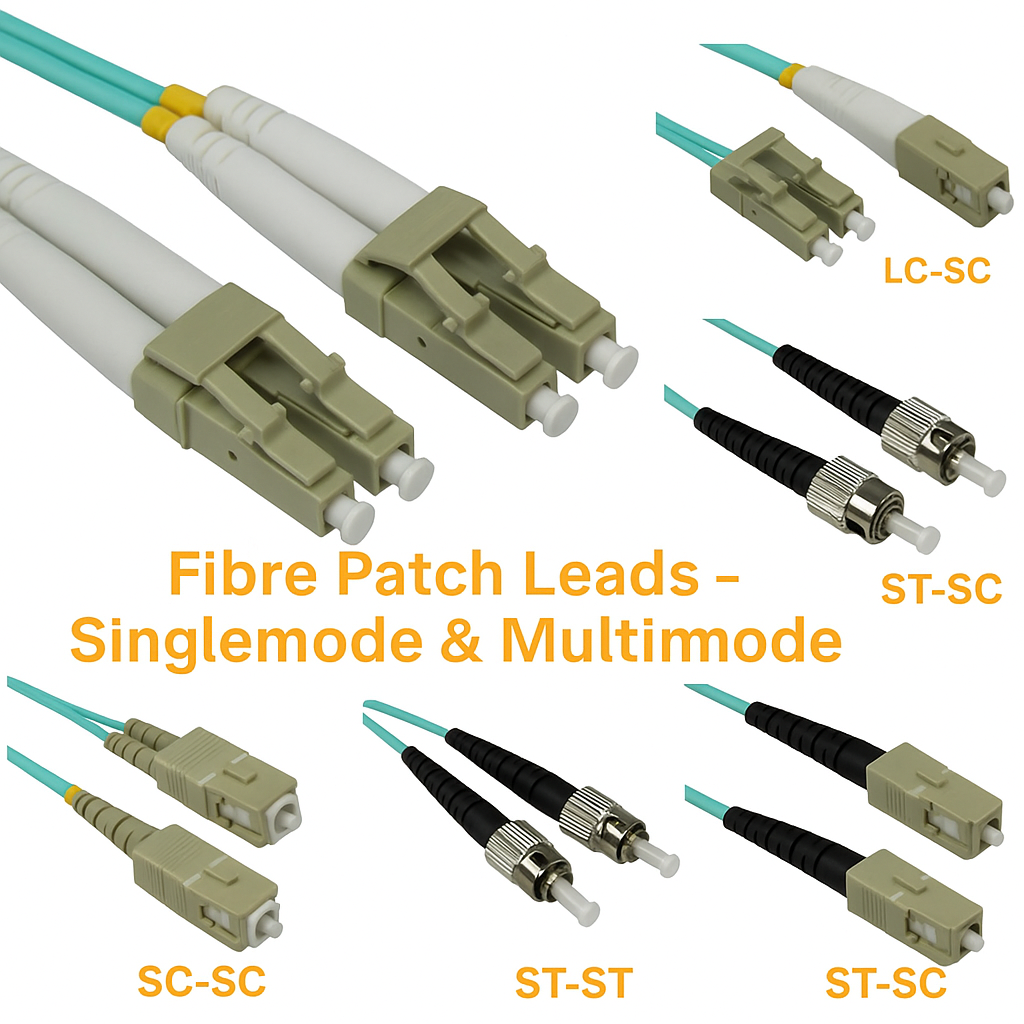 Fibre Patch Leads – OM1, OM3, OM4 & OS2 – FruityCables